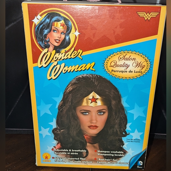 Hair | Wonder Woman Salon Quality Wig Rubies Brand Official Dc Comics ...
